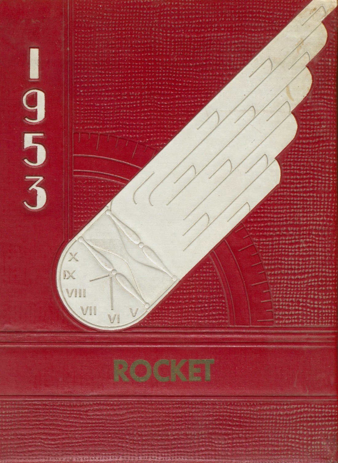 1953 yearbook from Hecla High School from Hecla, South Dakota for sale