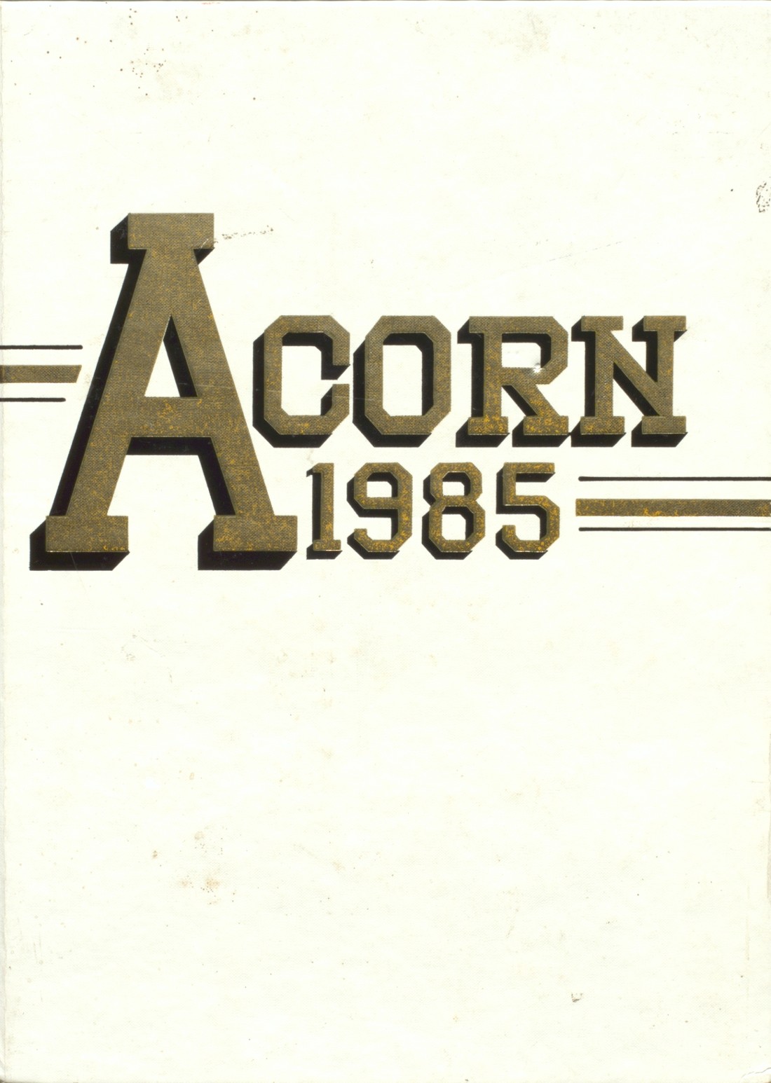 1985 yearbook from Cook County High School from Adel, Georgia for sale