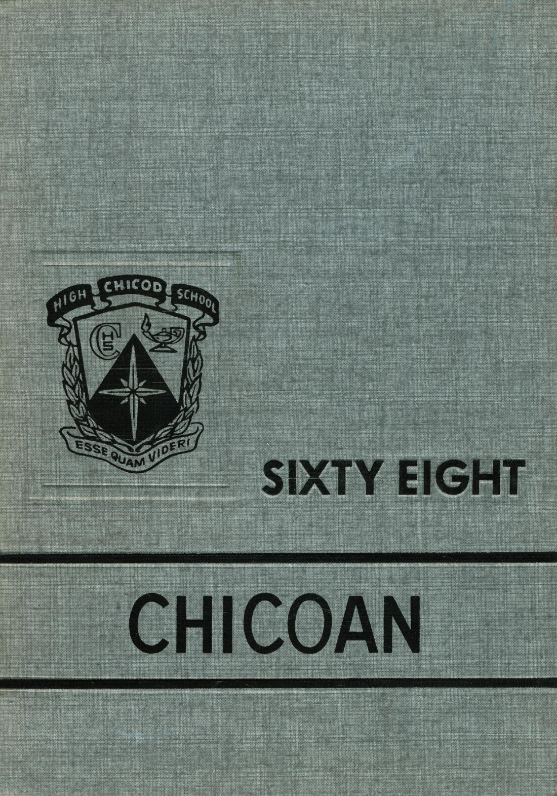 1968 yearbook from Chicod High School from Greenville, North Carolina ...