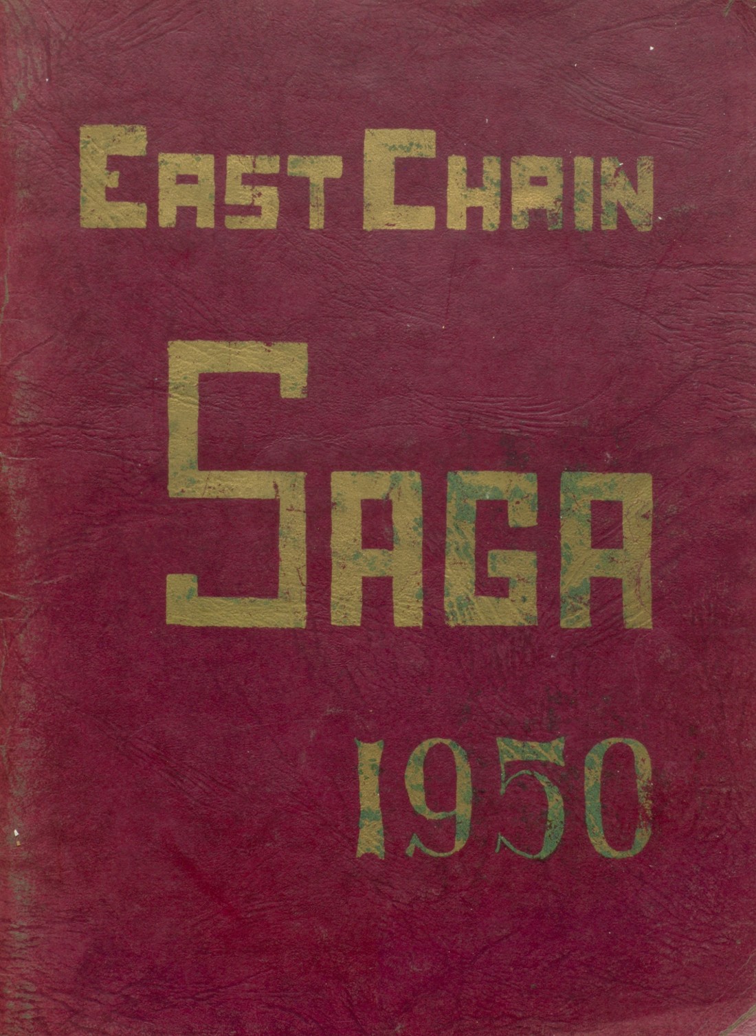 1950 yearbook from East Chain High School from Blue earth, Minnesota ...