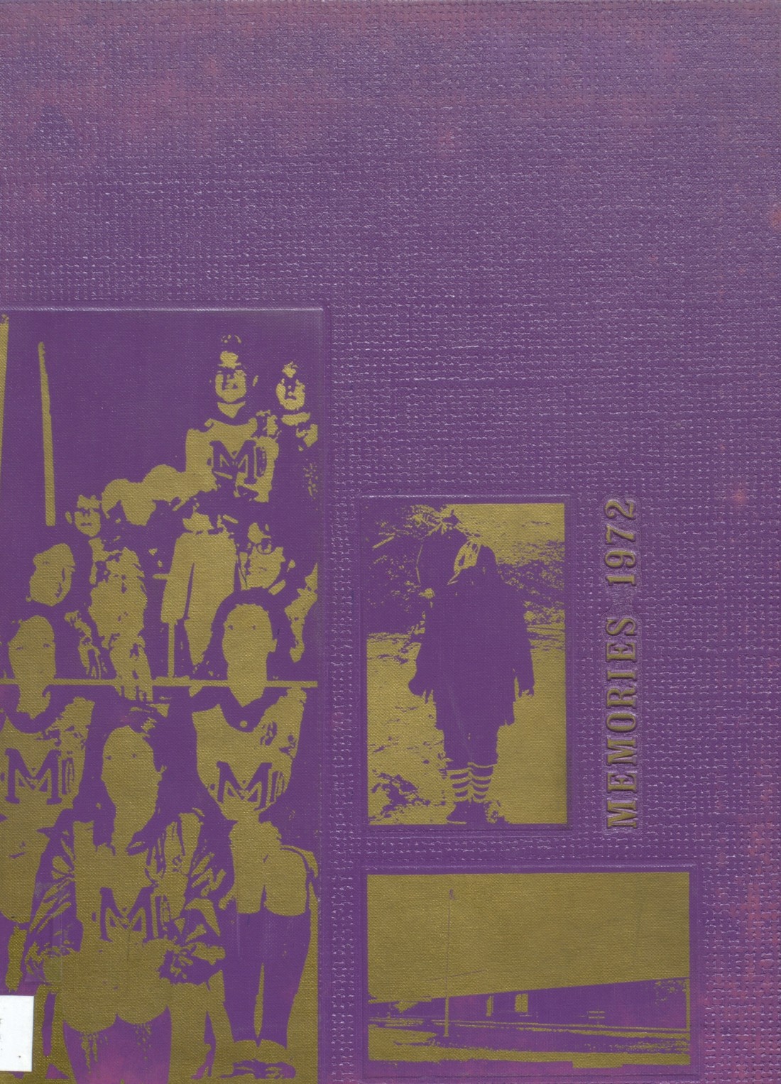 1972 yearbook from Miller High School from Hemlock, Ohio for sale