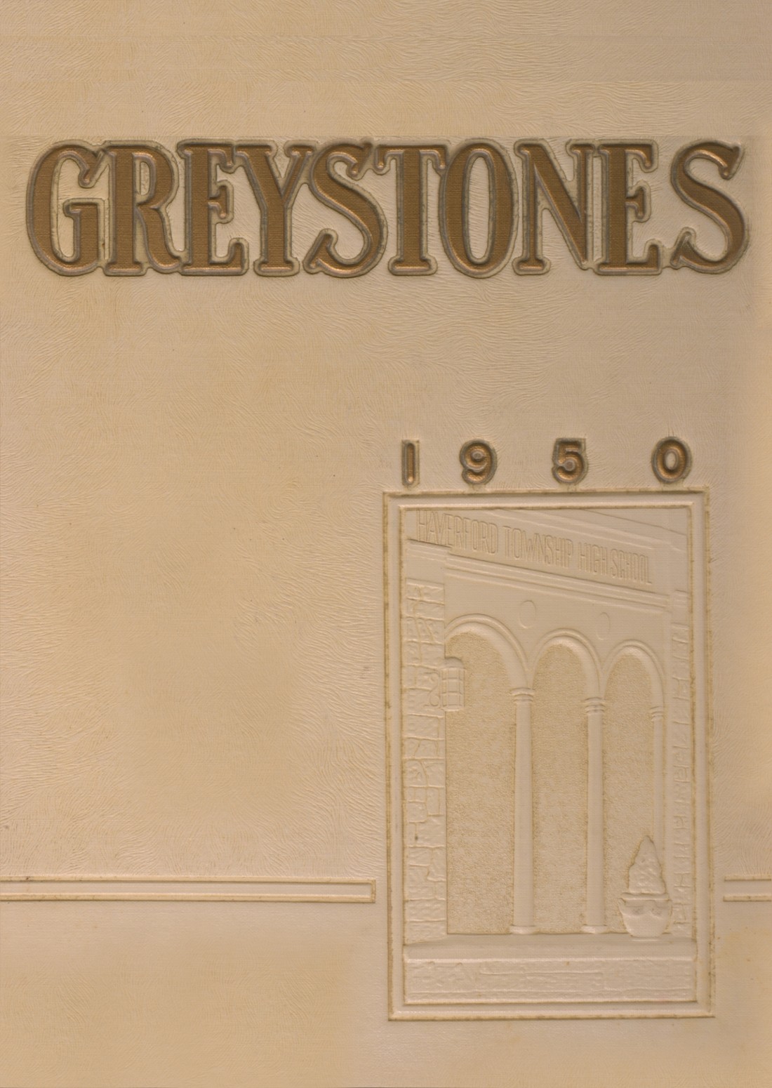1950 yearbook from Haverford High School from Havertown, Pennsylvania