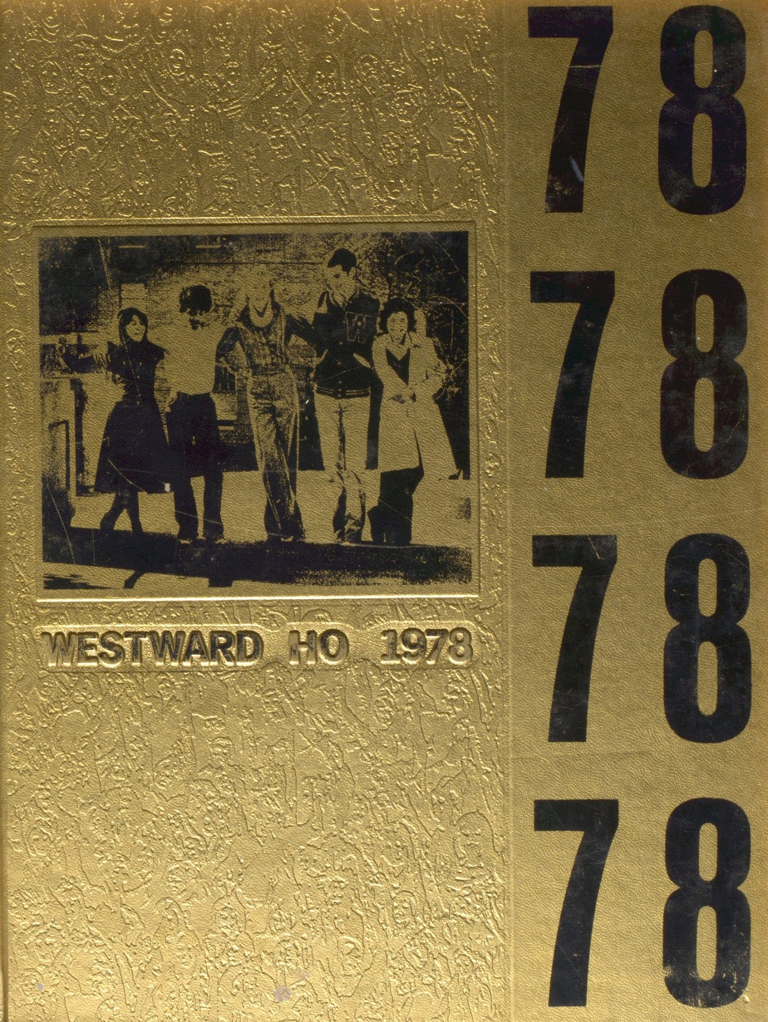 1978 yearbook from West High School from Madison, Wisconsin