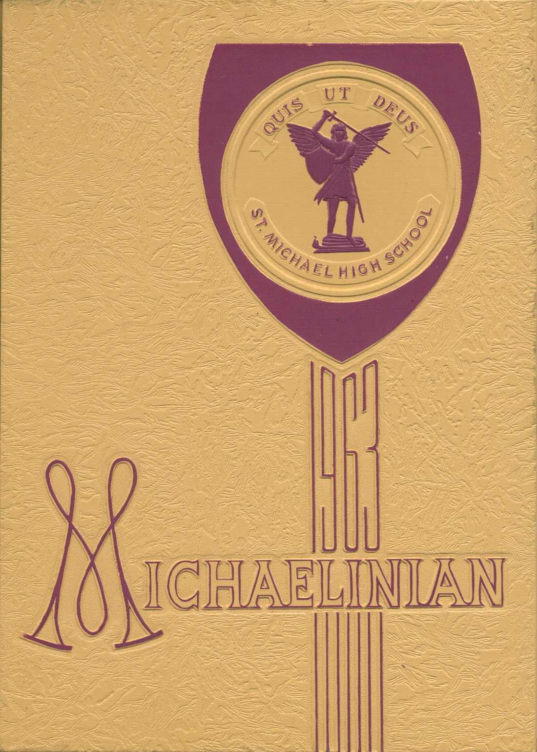 1963 yearbook from Saint Michael High School from Reading, Pennsylvania ...