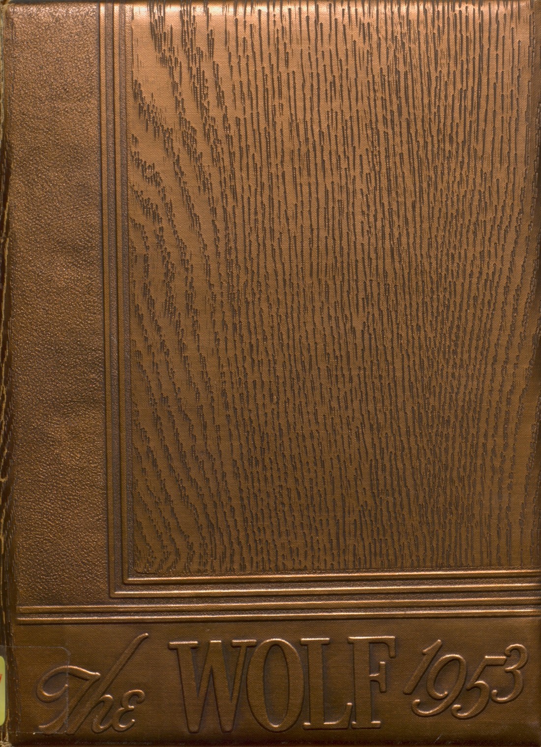 1953 yearbook from Cut Bank High School from Cut bank, Montana for sale