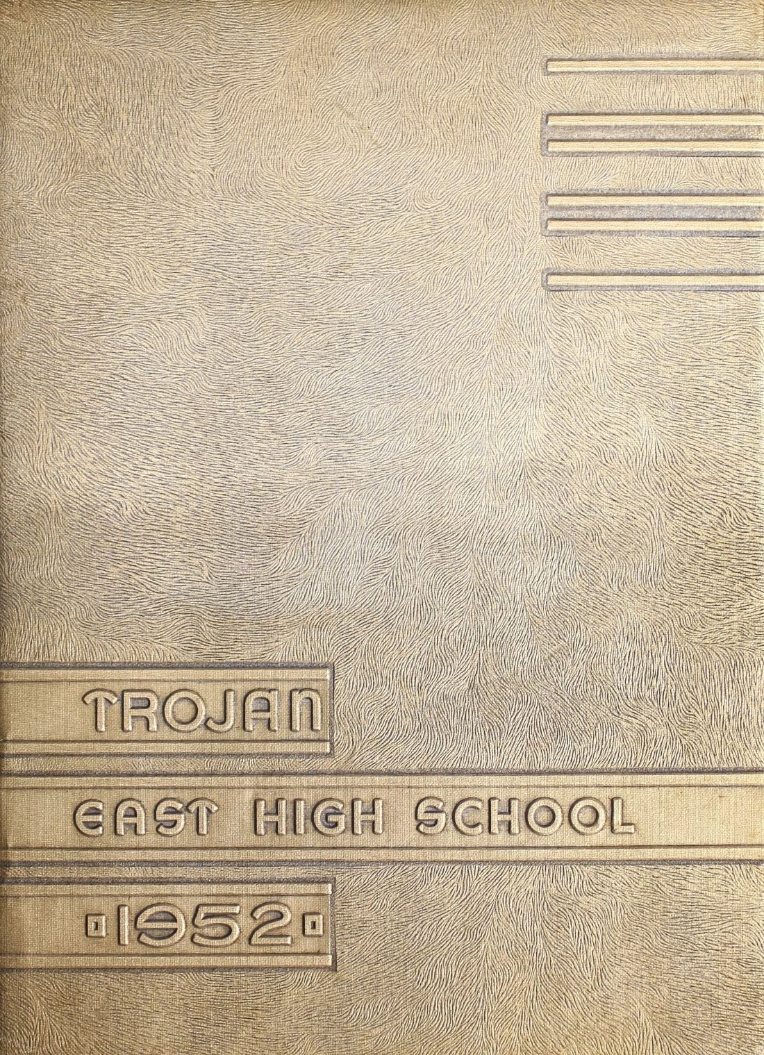East High School from Waterloo, Iowa Yearbooks