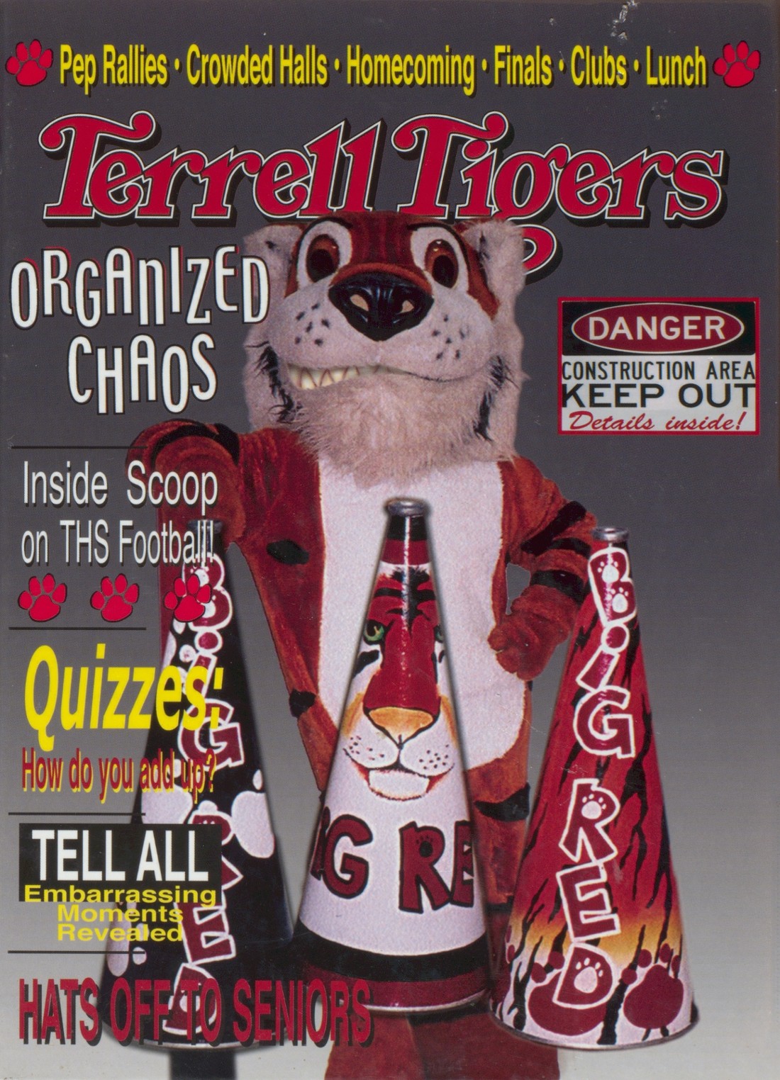 2003 yearbook from Terrell High School from Terrell, Texas for sale