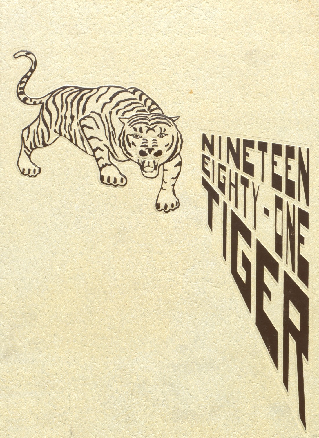1981 yearbook from Clewiston High School from Clewiston, Florida for sale