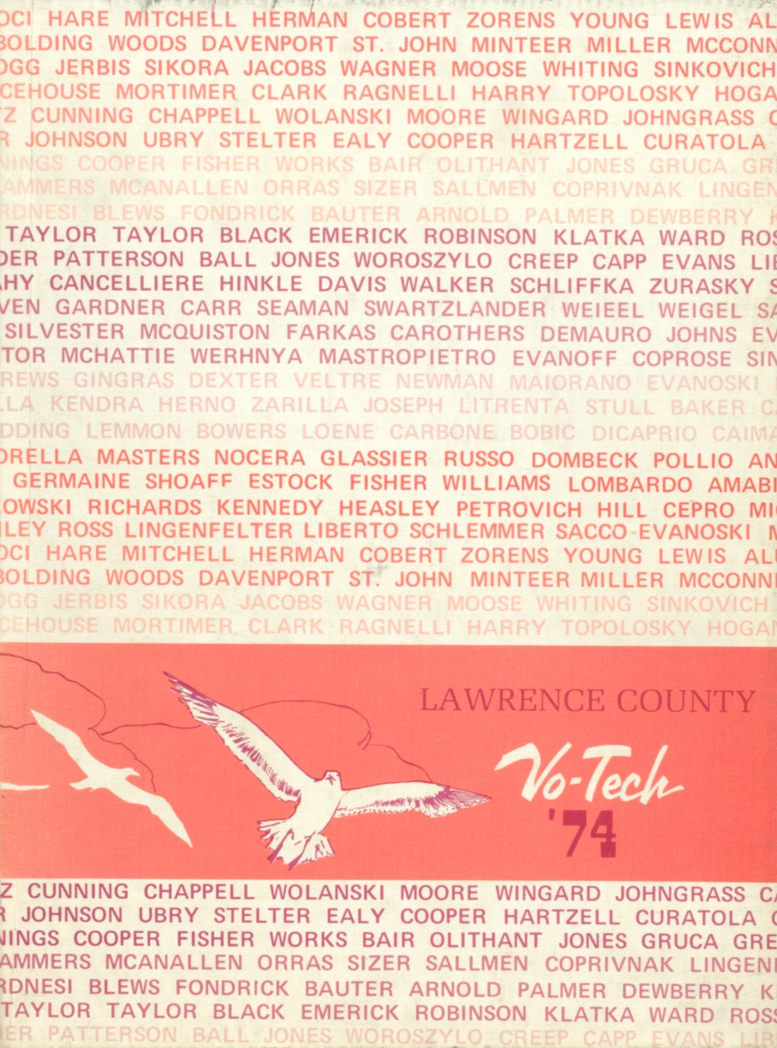 1974 yearbook from Lawrence County Vo-Tech High School from New castle ...