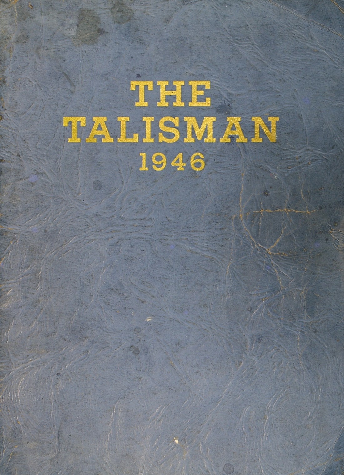 1946 yearbook from Fosston High School from Fosston, Minnesota for sale