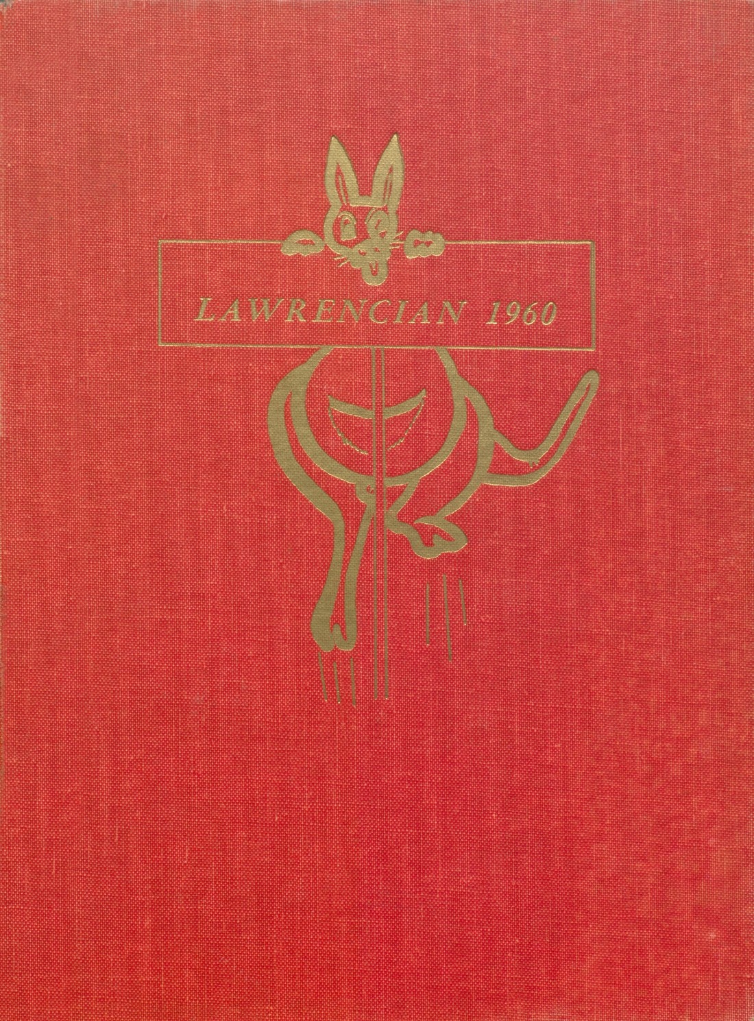 1960 yearbook from Lawrence High School from Cedarhurst, New York for sale