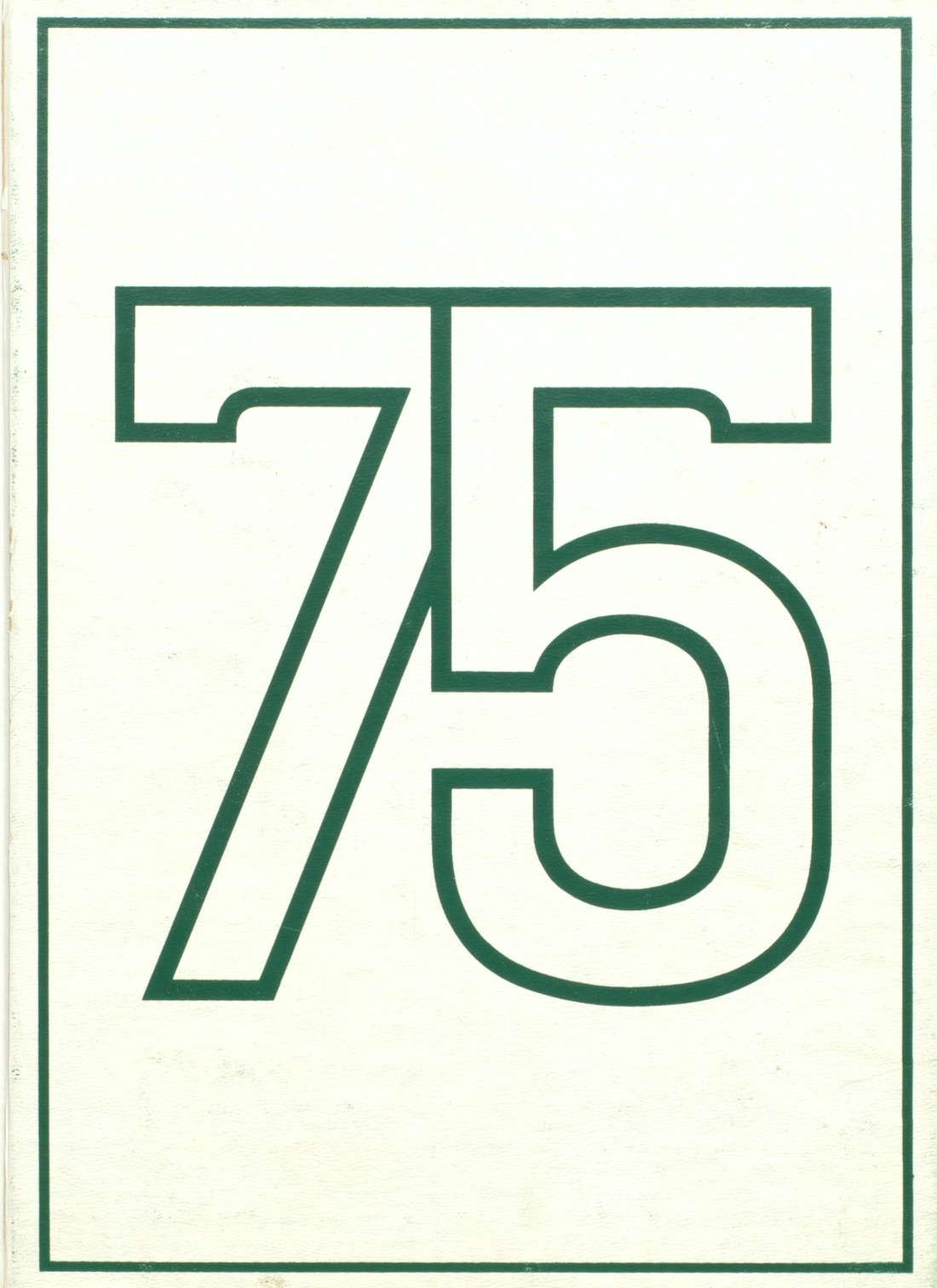 1975 yearbook from Central High School from Prattsburgh, New York for sale