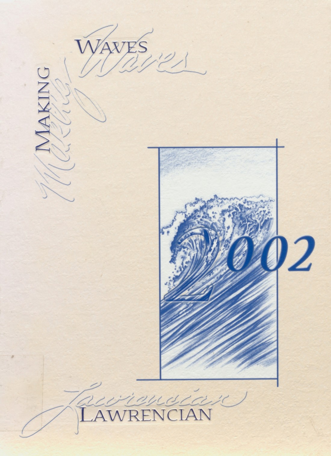 2002 yearbook from Lawrence High School from Cedarhurst, New York for sale
