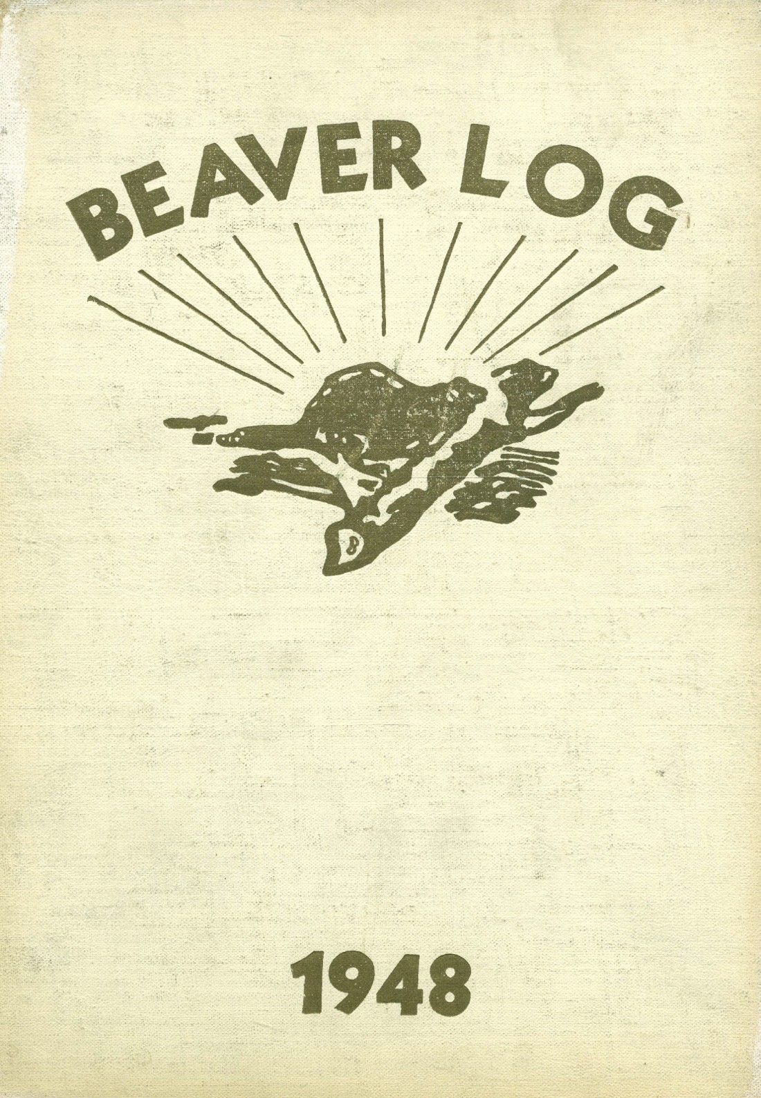 1948 yearbook from Beaver Dam High School from Beaver dam, Wisconsin