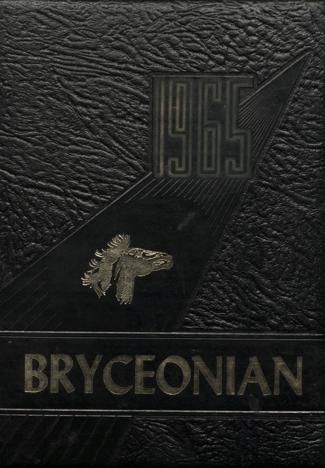 1965 yearbook from Bryce Valley High School from Tropic, Utah for sale