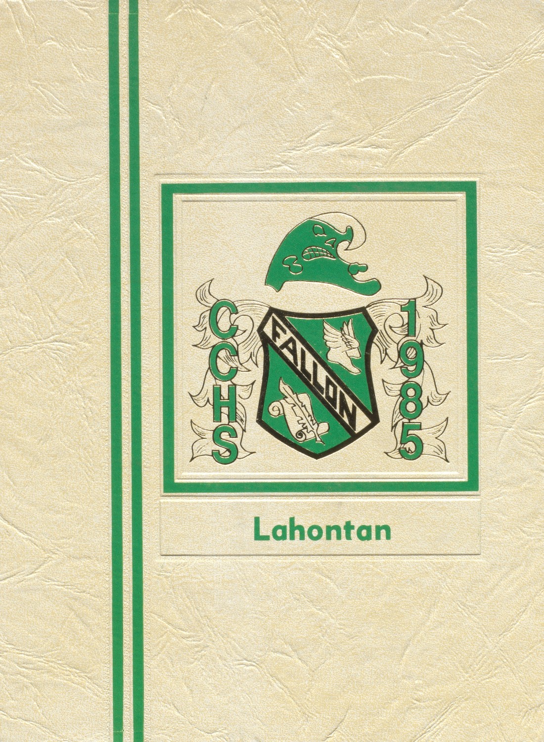 1985 yearbook from Churchill County High School from Fallon, Nevada for ...