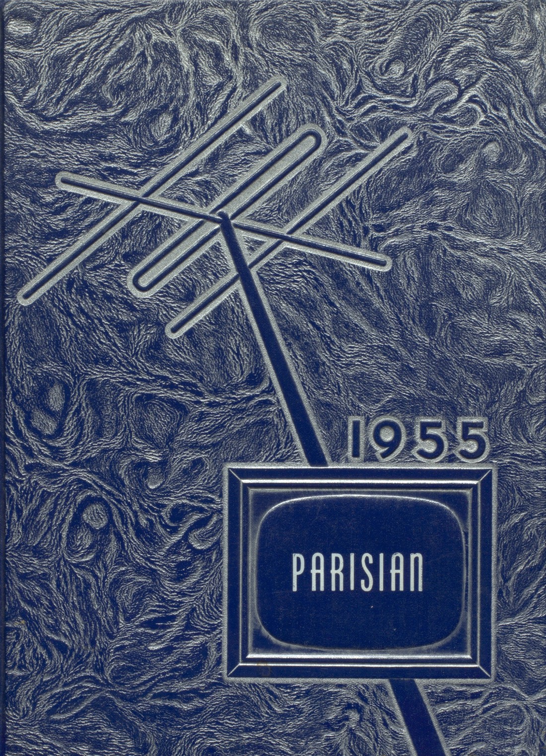 1955 yearbook from New Paris High School from New paris, Indiana for sale