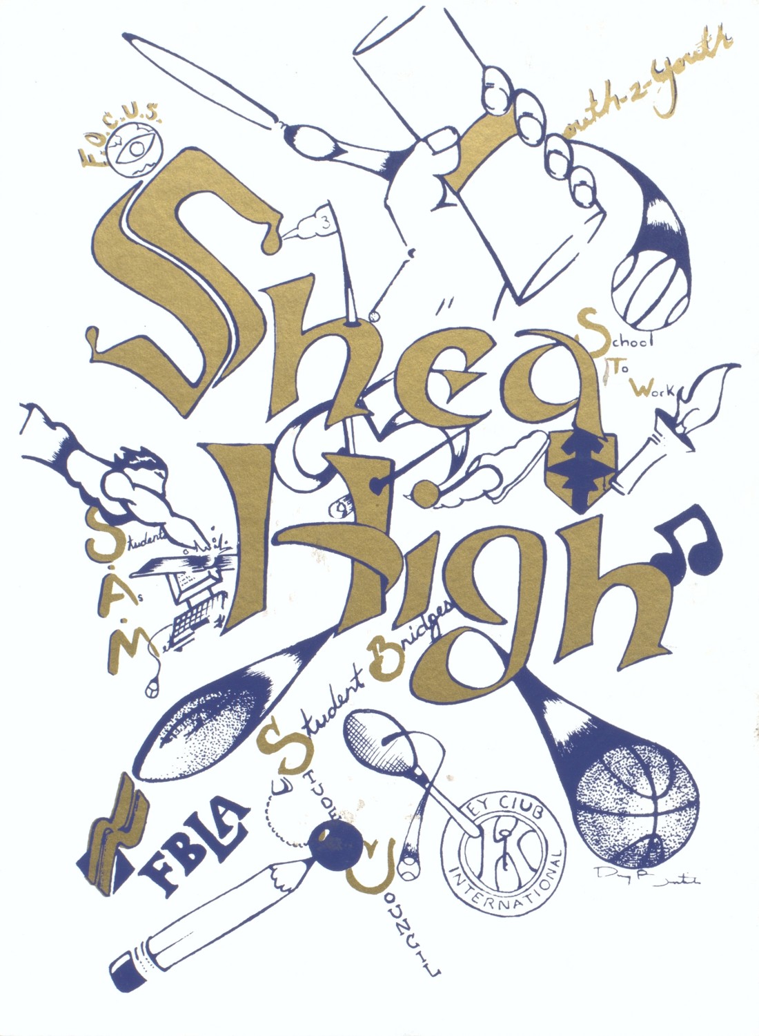 1995 yearbook from Shea High School from Pawtucket, Rhode Island