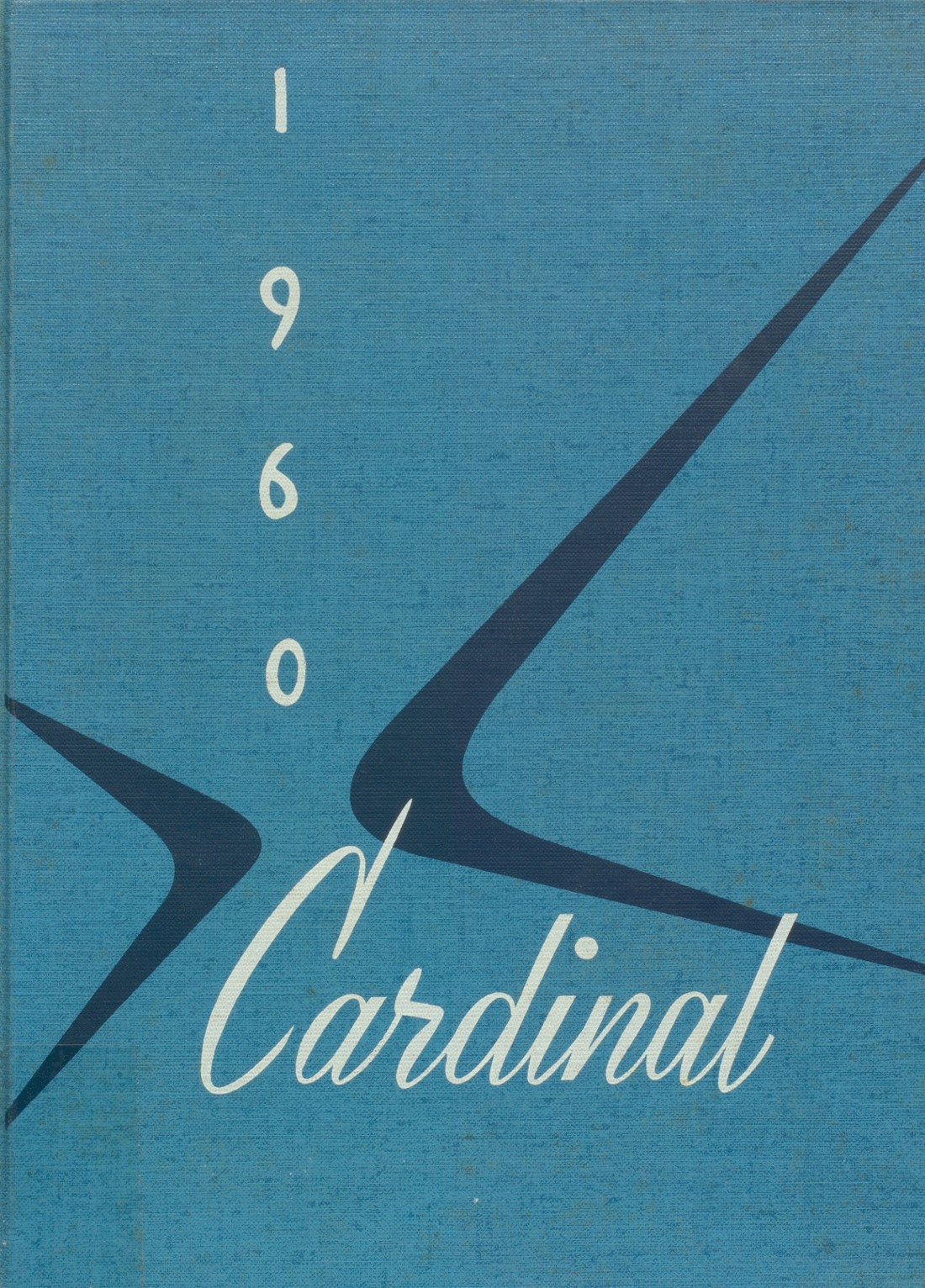 1960 yearbook from Cardinal High School from Eldon, Iowa for sale