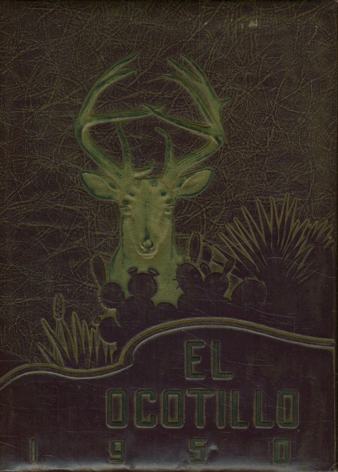 1950 yearbook from Alpine High School from Alpine, Texas for sale