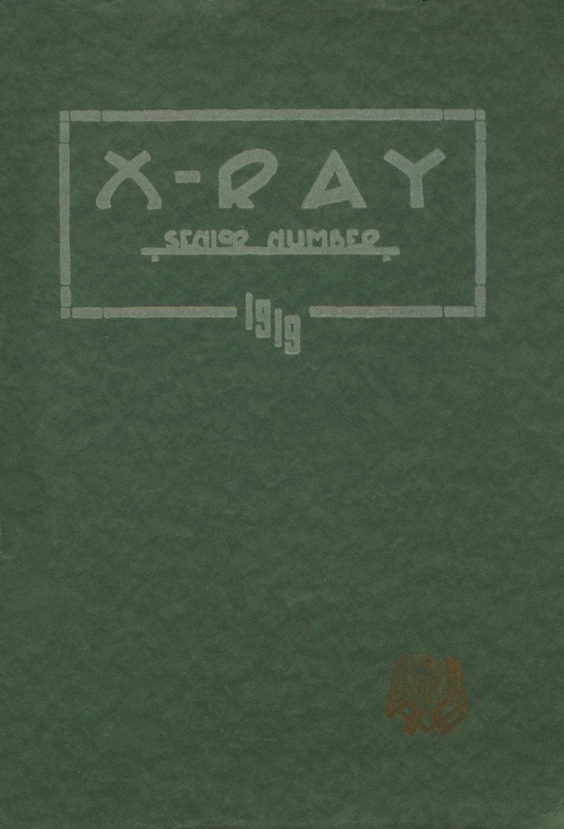 1919 yearbook from Anderson High School from Anderson, Indiana