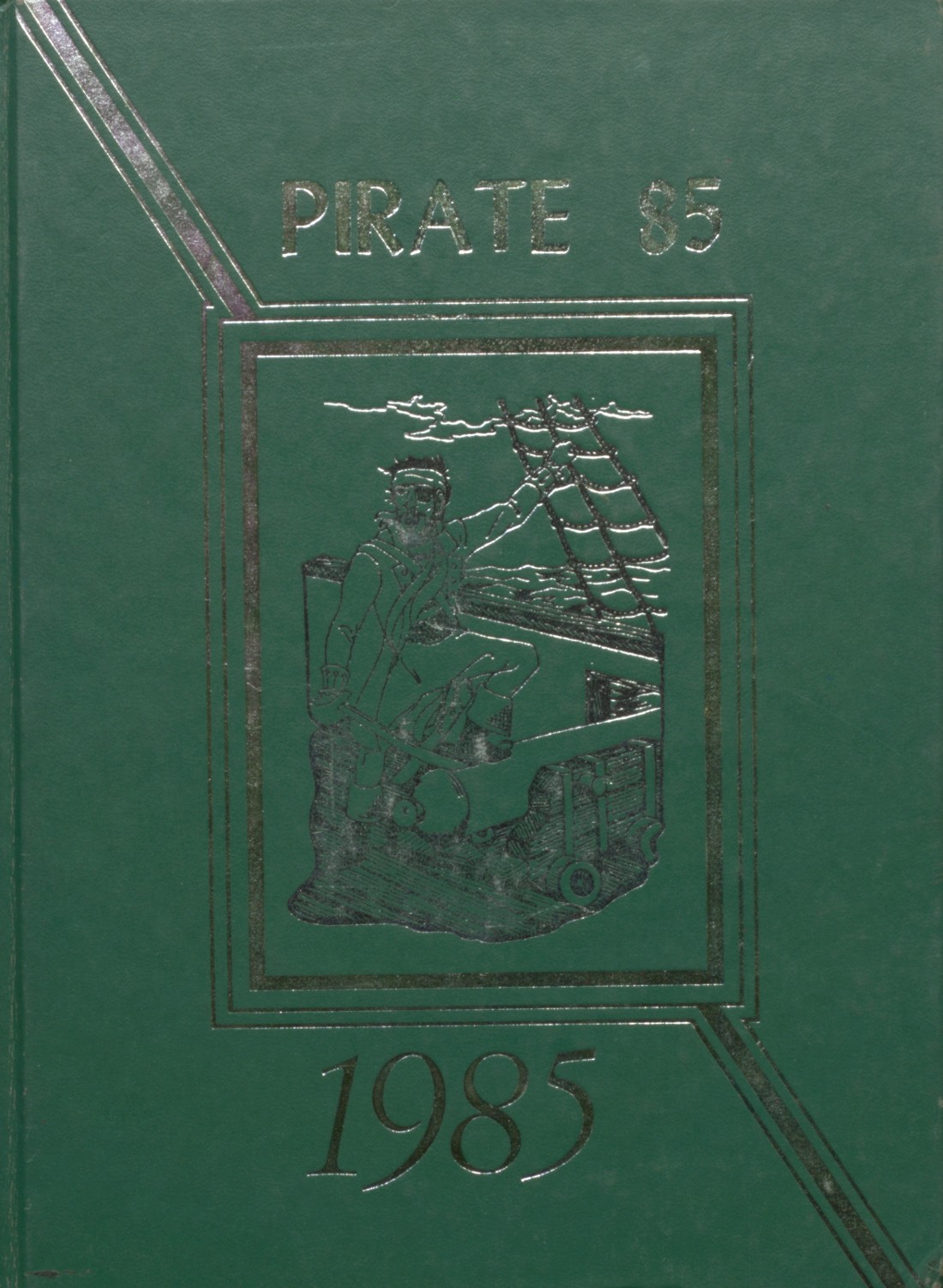 1985 yearbook from Hicks High School from Leesville, Louisiana for sale