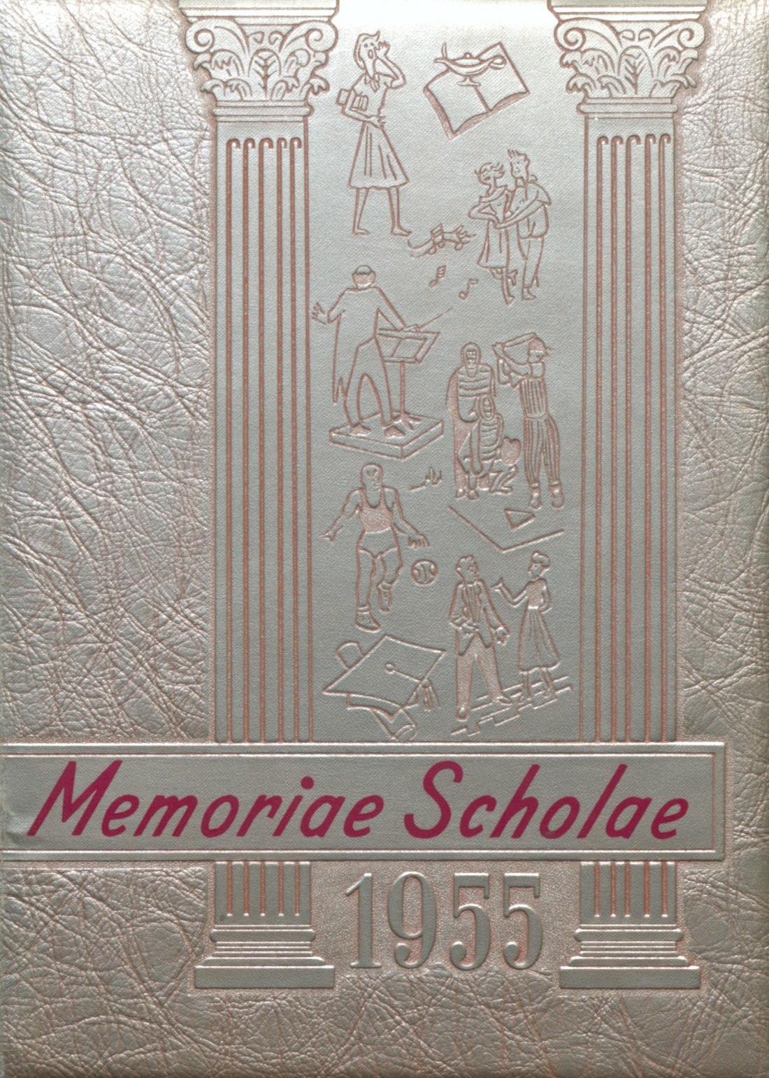 1955 yearbook from Gillespie Community High School from Gillespie ...