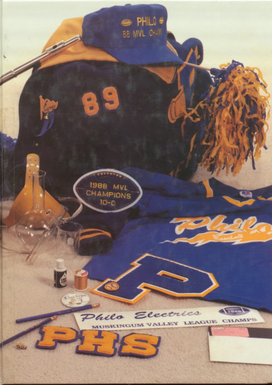 1989 yearbook from Philo High School from Philo, Ohio