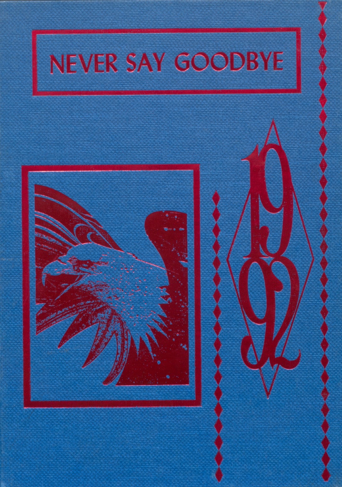 1992 yearbook from Butner High School from Cromwell, Oklahoma for sale