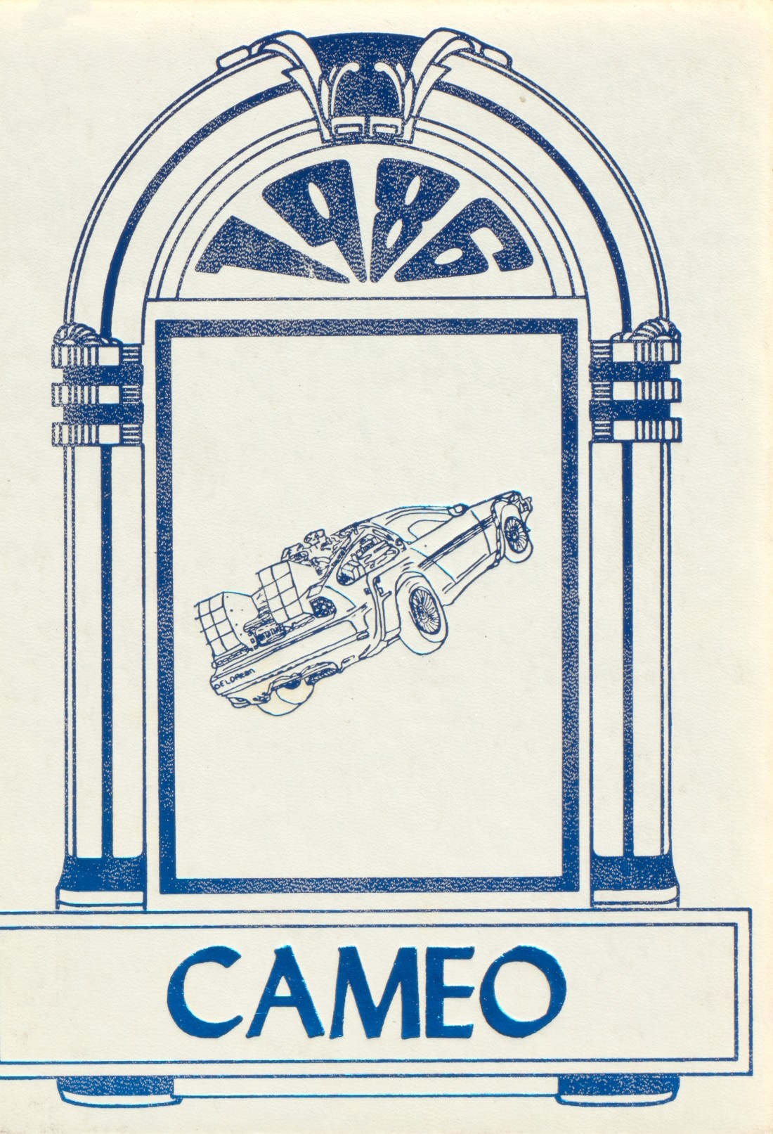 1986 yearbook from Allen East High School from Lafayette, Ohio