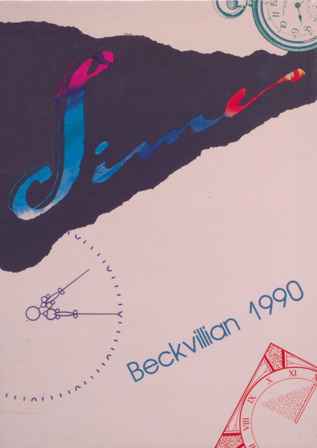 1990 yearbook from Beckville High School from Beckville, Texas for sale
