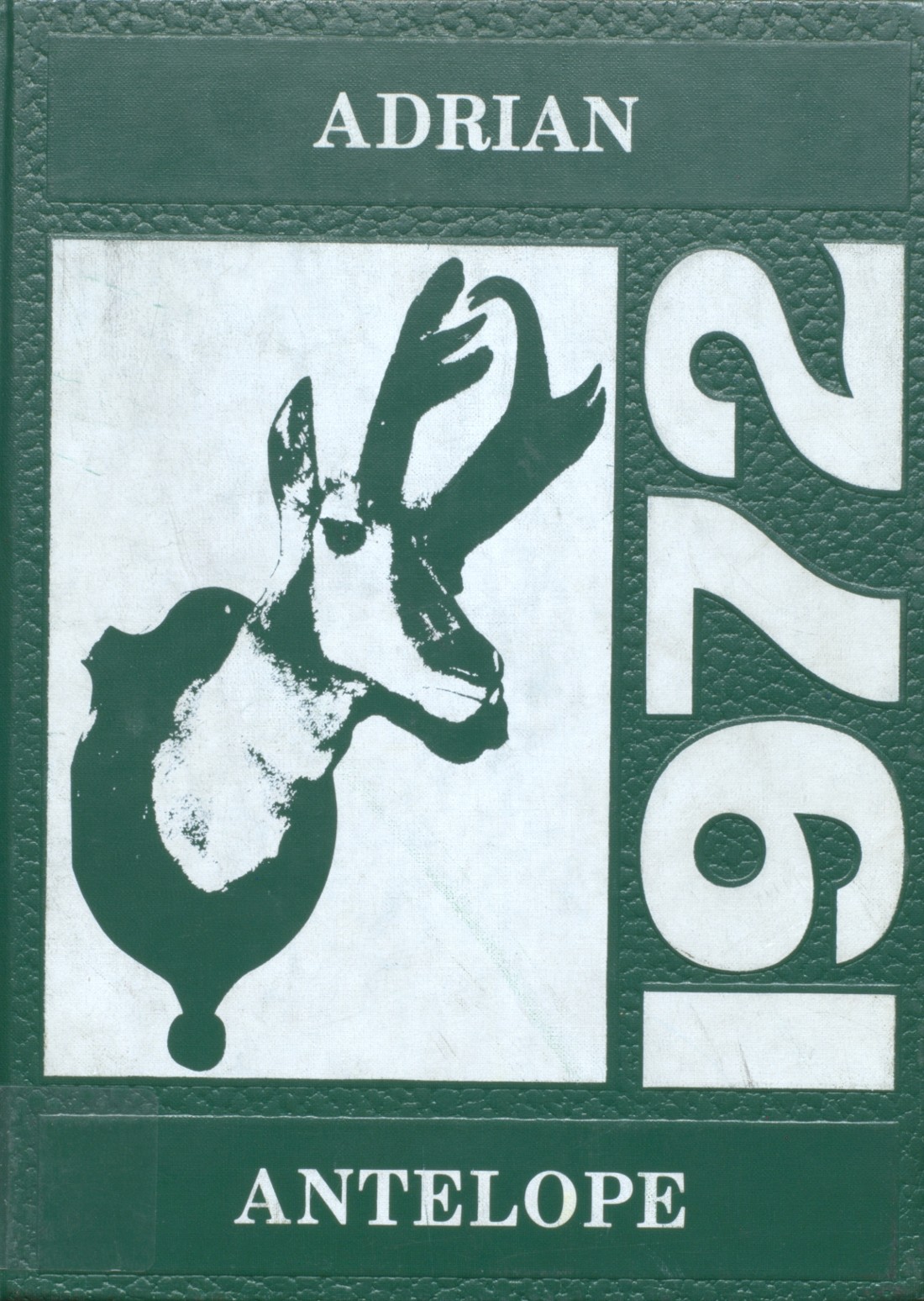 1972 yearbook from Adrian High School from Adrian, Oregon for sale