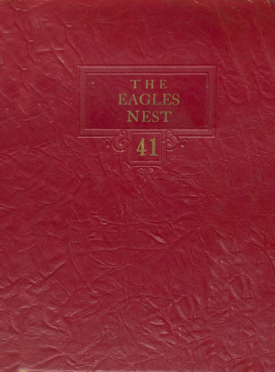1941 yearbook from Mildred High School from Corsicana, Texas for sale