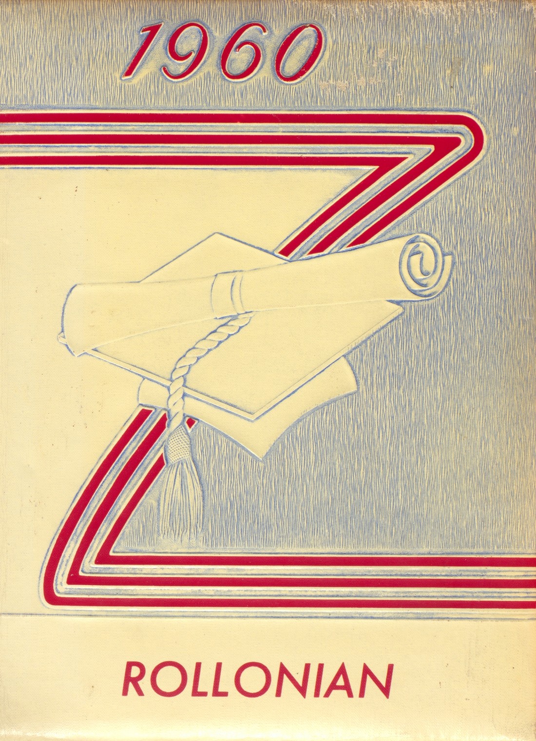 1960 yearbook from Roll High School from Roll, Indiana for sale