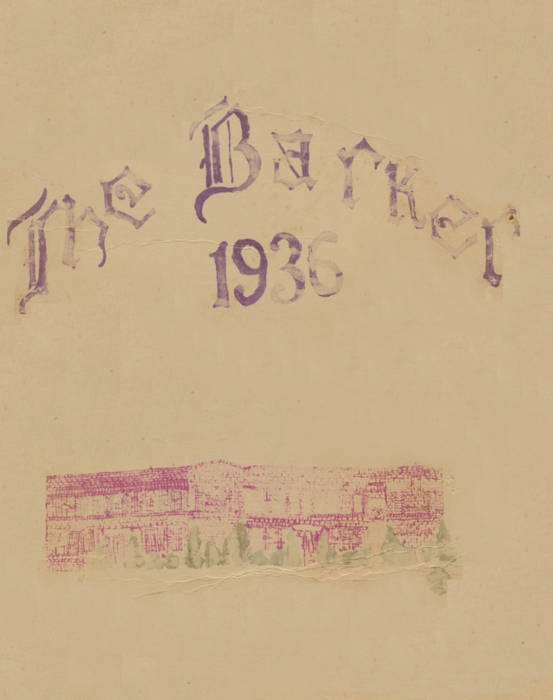1936 yearbook from Calera High School from Calera, Oklahoma for sale