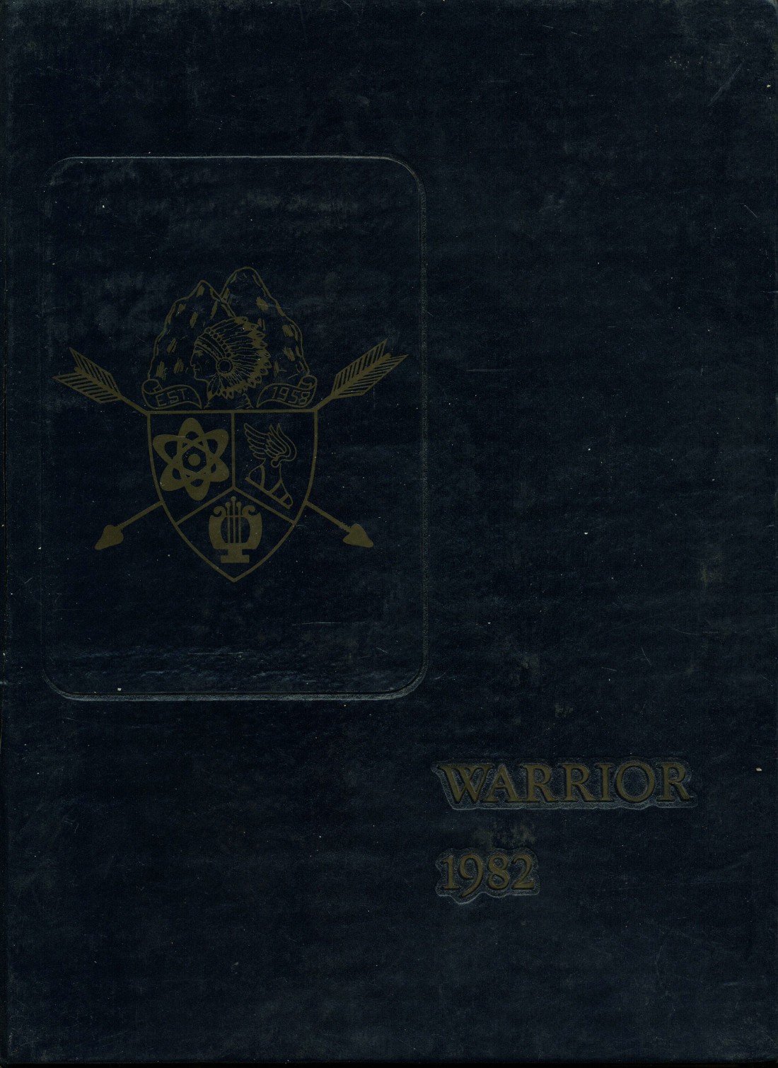 1982 yearbook from Holston High School from Knoxville, Tennessee for sale