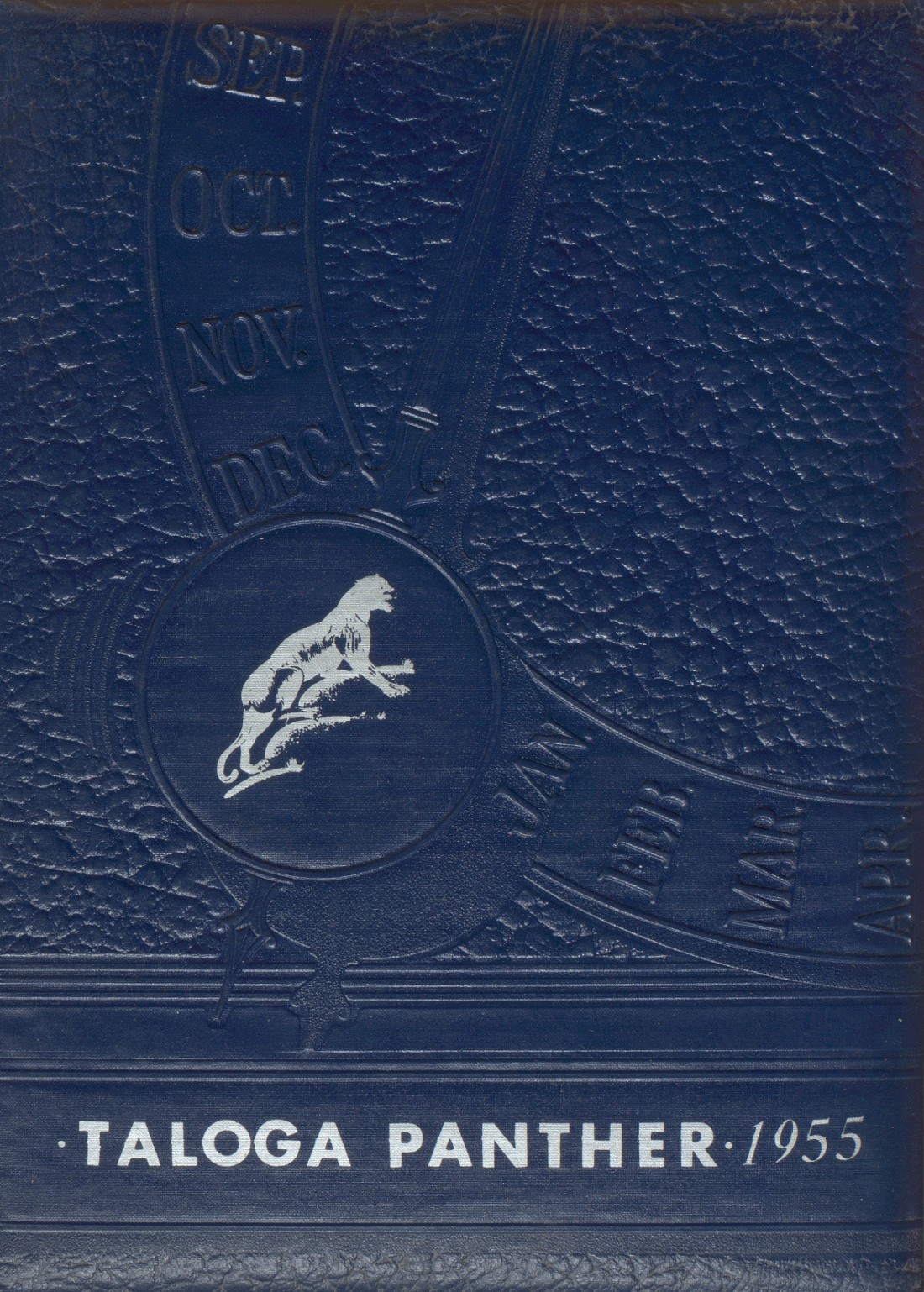 1955 yearbook from Taloga High School from Taloga, Oklahoma for sale