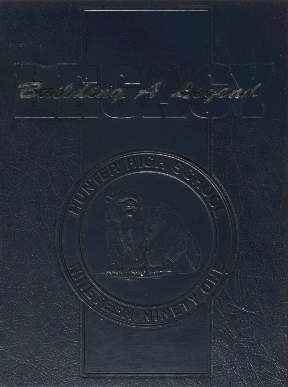 1991 yearbook from Hunter High School from West valley, Utah for sale