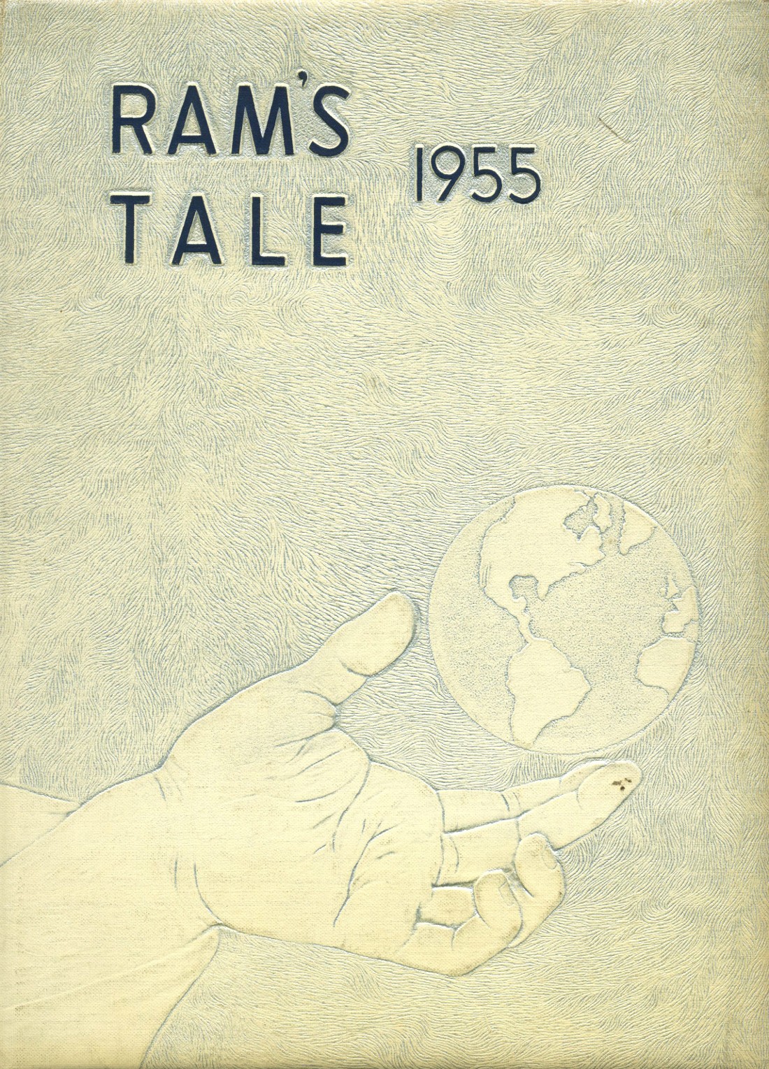 1955 yearbook from Rockford High School from Rockford, Michigan for sale