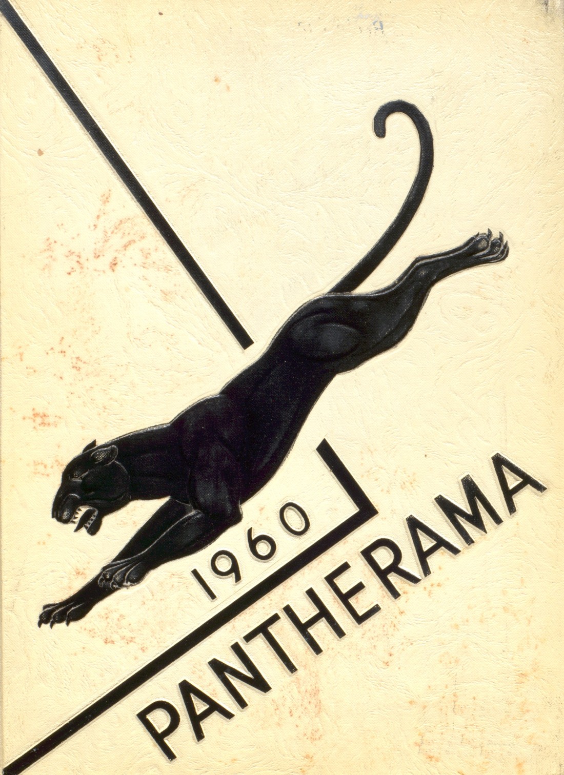 1960 yearbook from Eisenhower High School from Decatur, Illinois