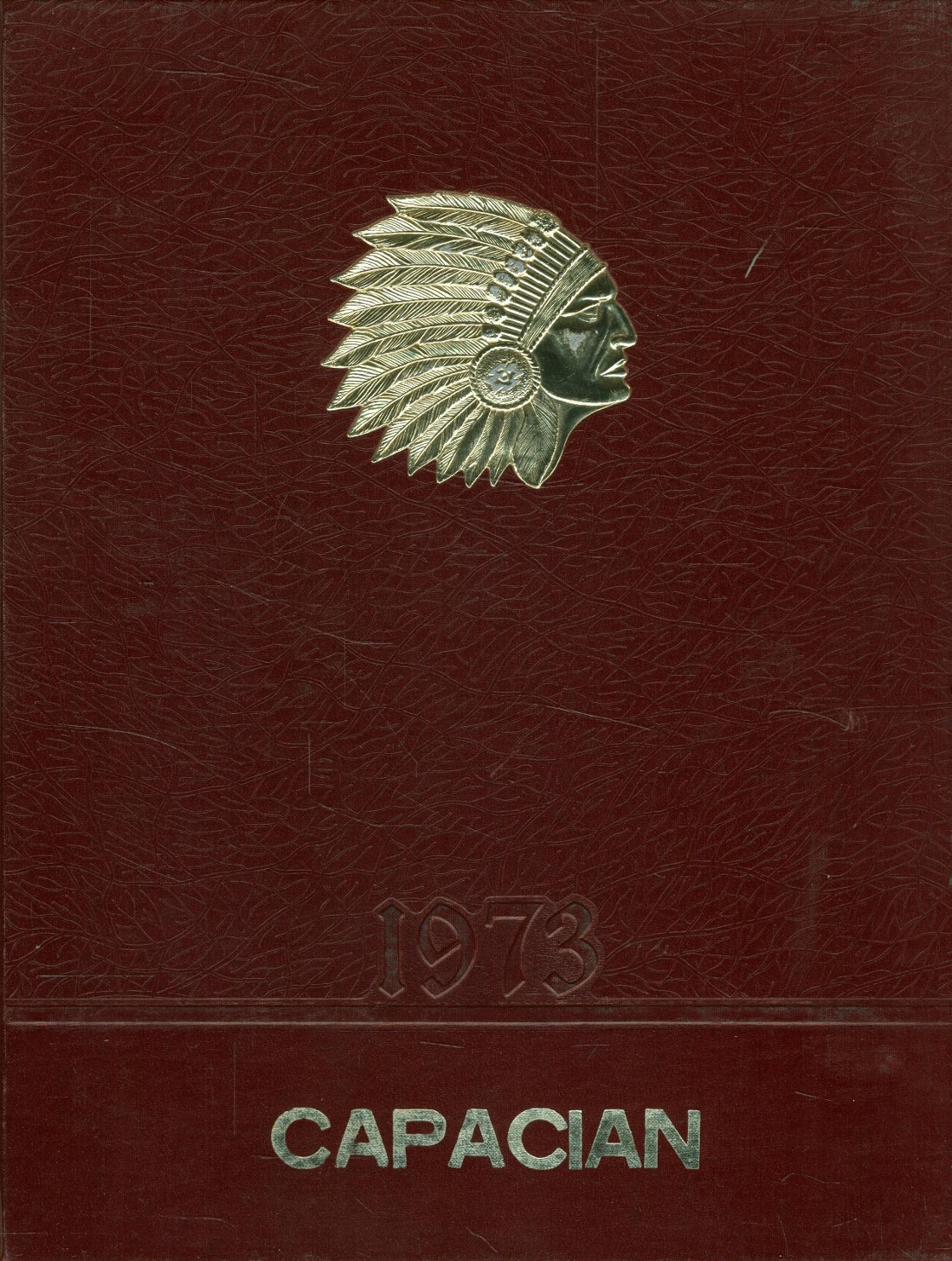 1973 yearbook from Capac High School from Capac, Michigan for sale