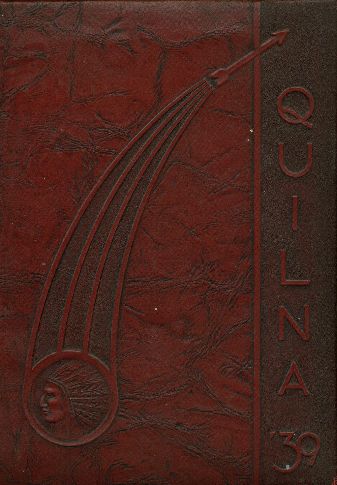 1939 yearbook from Shawnee High School from Lima, Ohio for sale