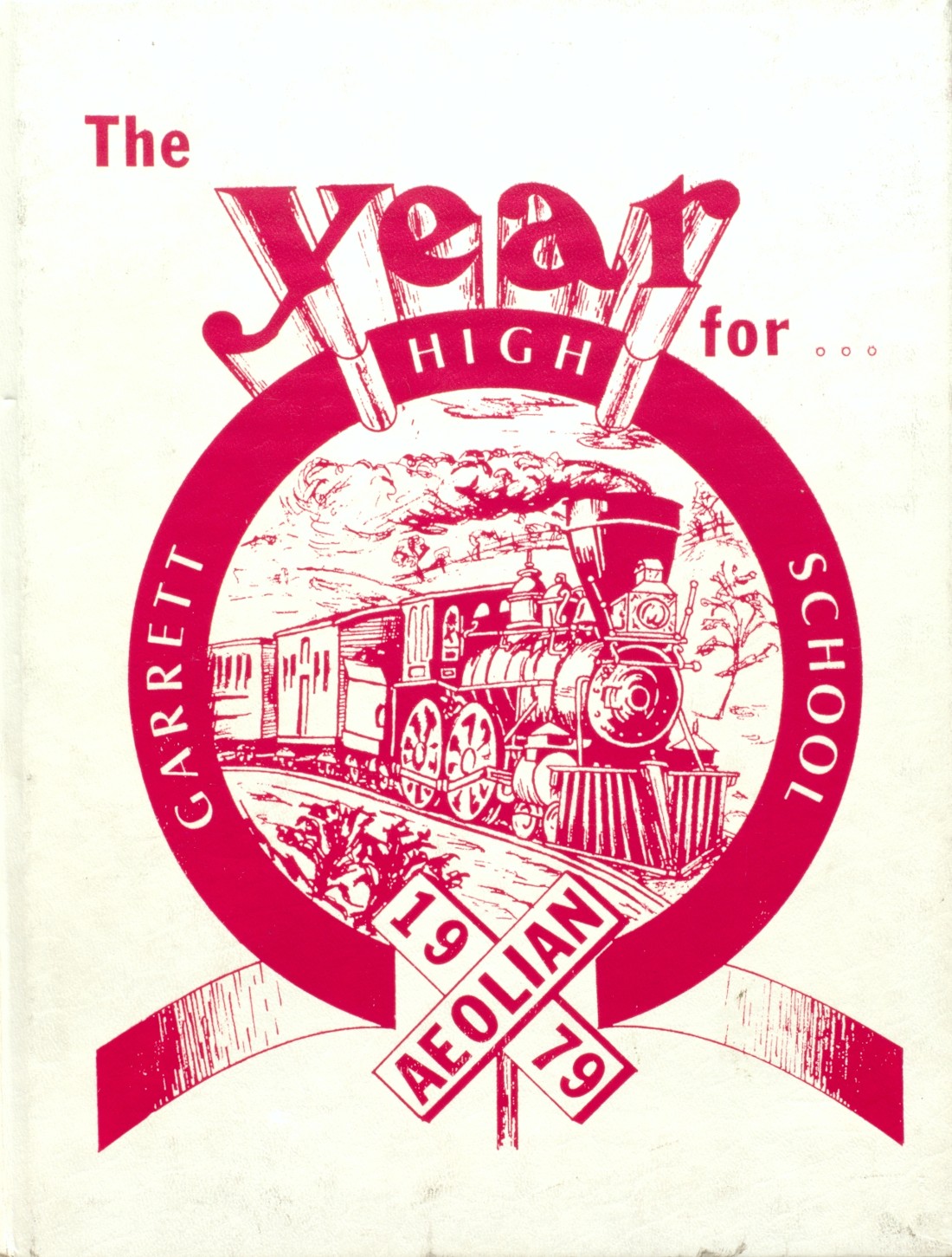1979 yearbook from Garrett High School from Garrett, Indiana for sale