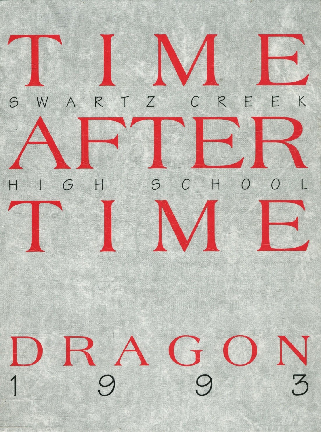 1993 yearbook from Swartz Creek High School from Swartz creek, Michigan