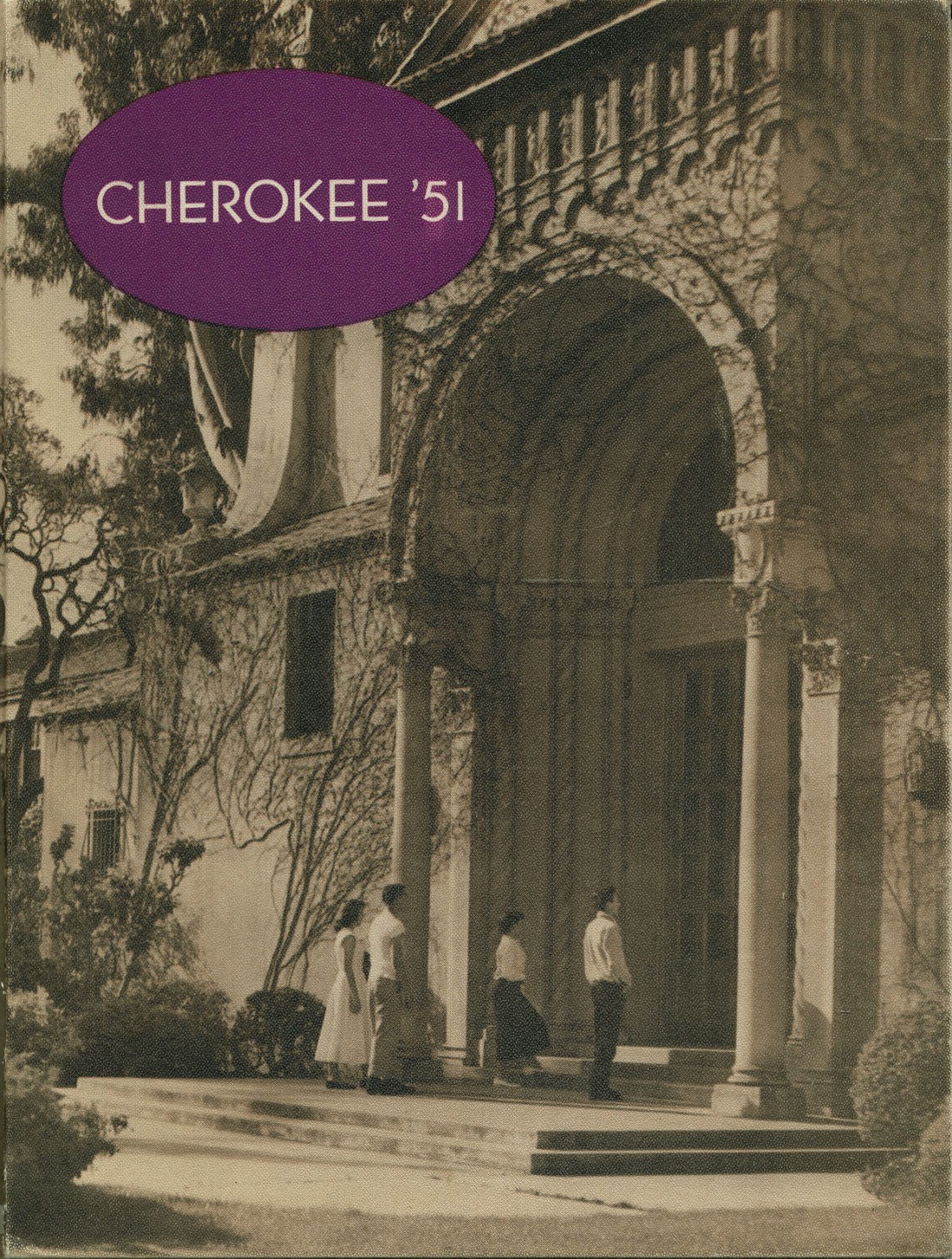 1951 yearbook from Sequoia High School from Redwood city, California