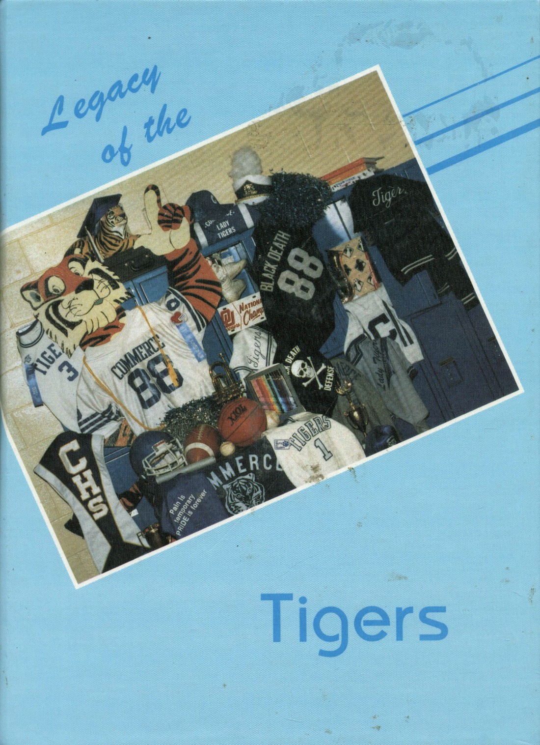 1988 yearbook from Commerce High School from Commerce, Oklahoma for sale
