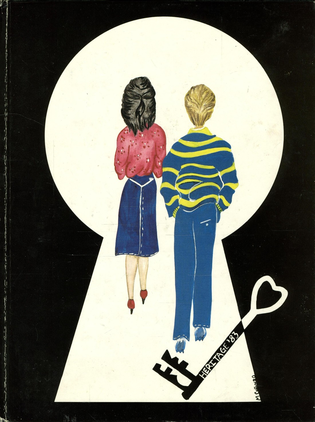 1983 yearbook from Wayne Hills High School from Wayne, New Jersey for sale
