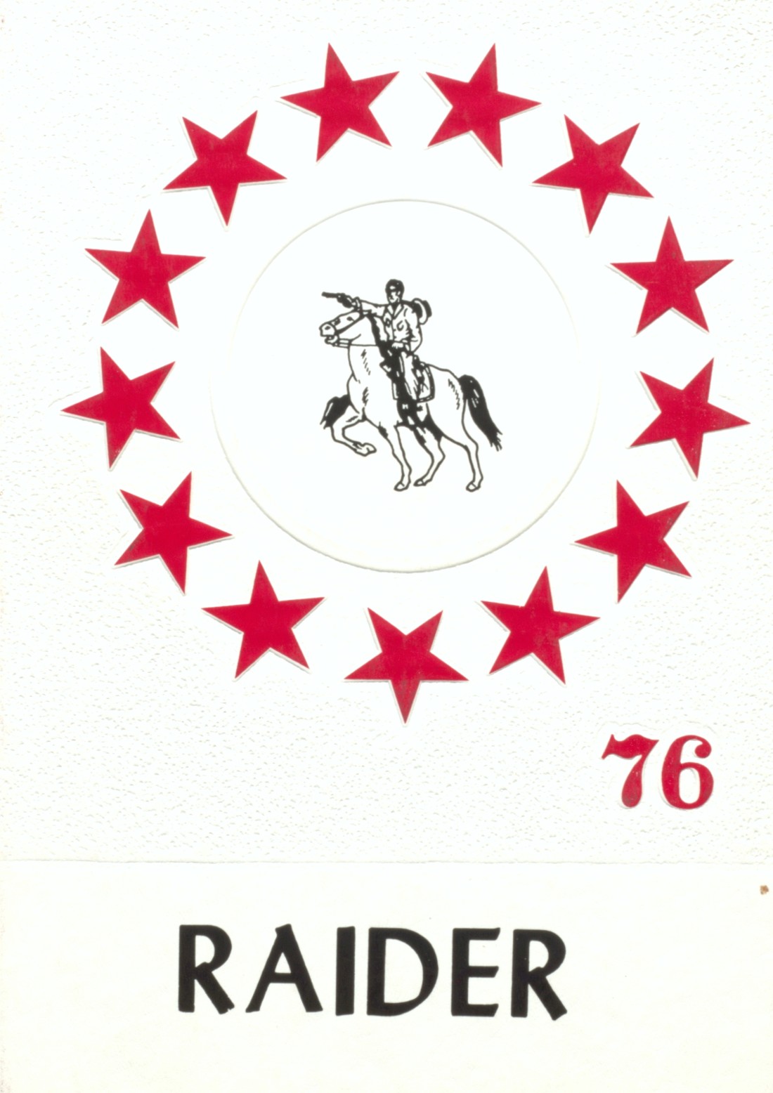 1976 yearbook from Lueders-Avoca High School from Avoca, Texas for sale