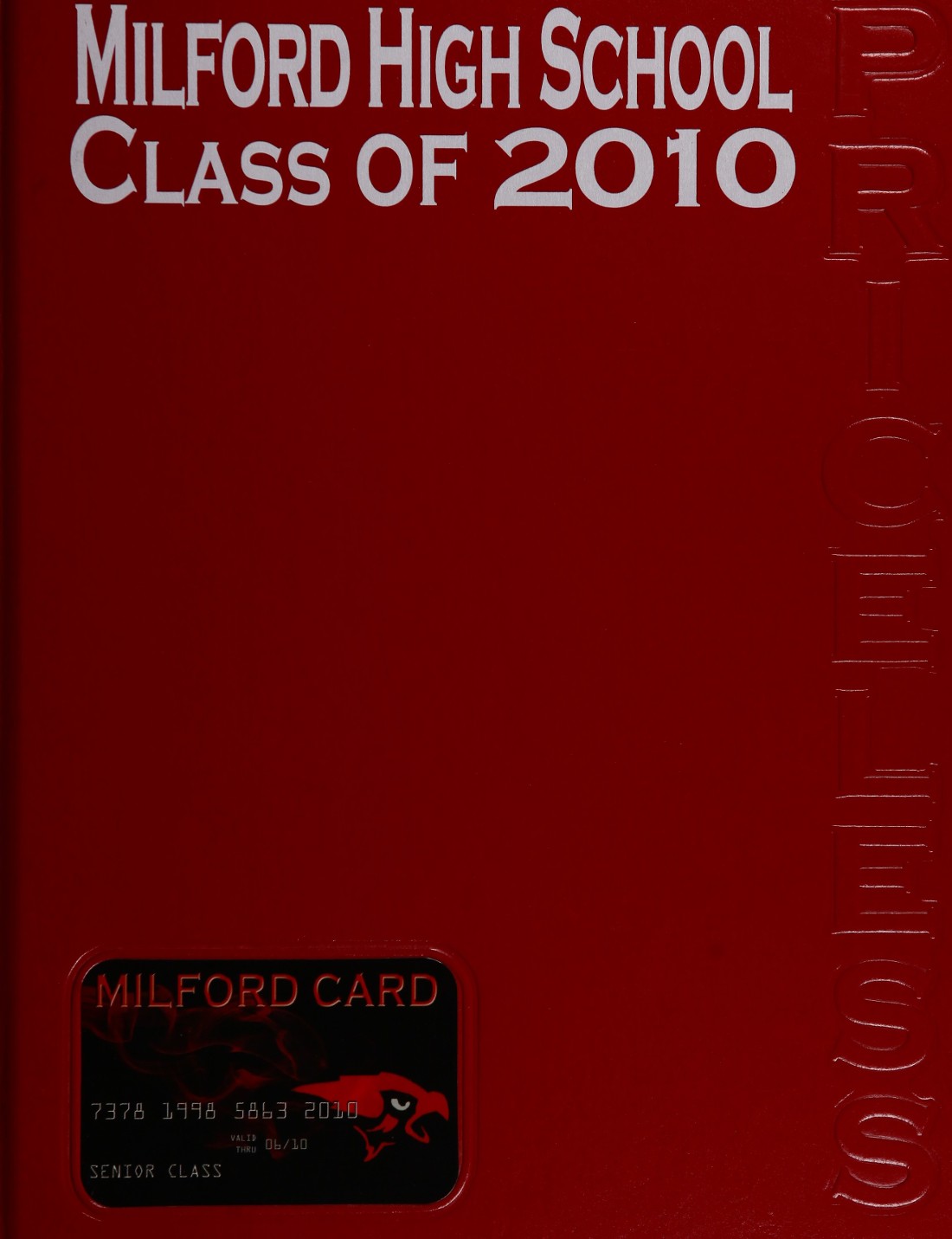 2010 yearbook from Milford High School from Milford, Massachusetts for sale