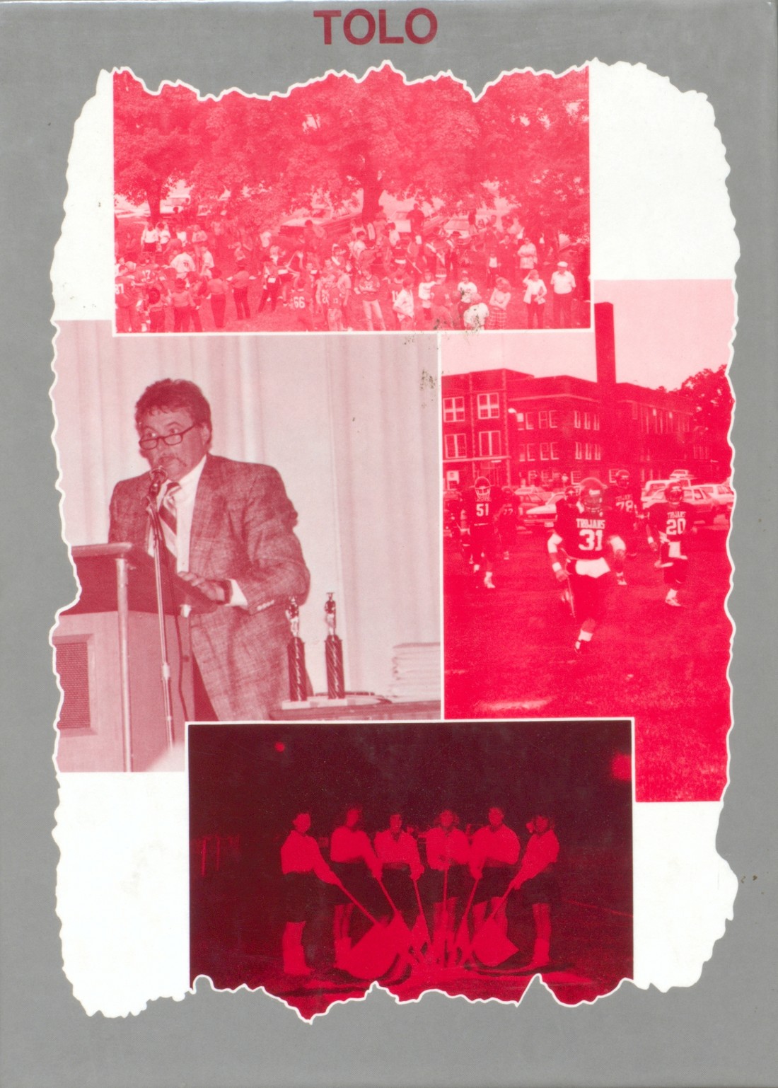 1989 yearbook from Toulon High School from Toulon, Illinois